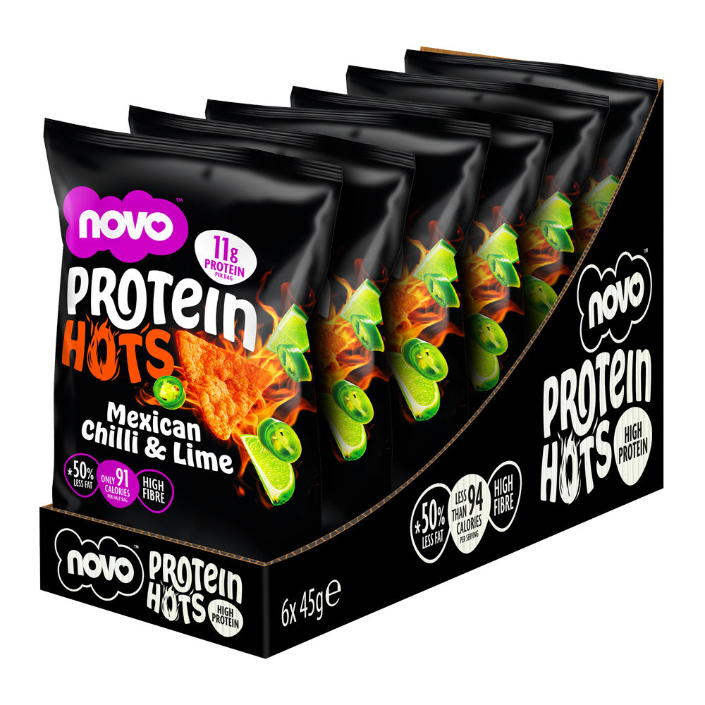 Novo Mexican Chilli & Lime Protein HOTS | High Protein Snack – Goodsnet
